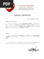 SSS Medical Certificate Form MMD-102 | PDF