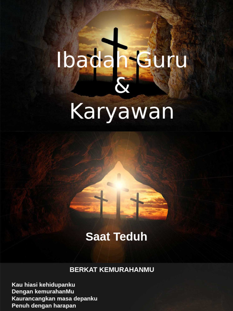 Ibadah Guru Dan Karyawan 2 | PDF