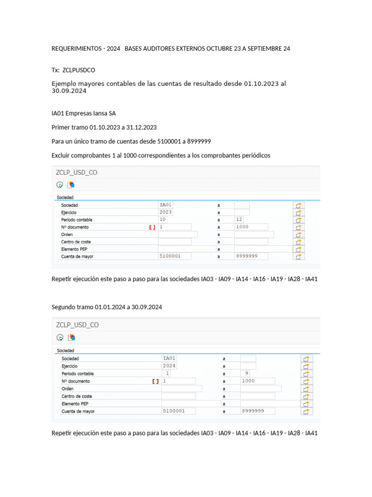Paso A Paso Requerimientos - 2024 Bases Auditores Externos Octubre 23 A ...