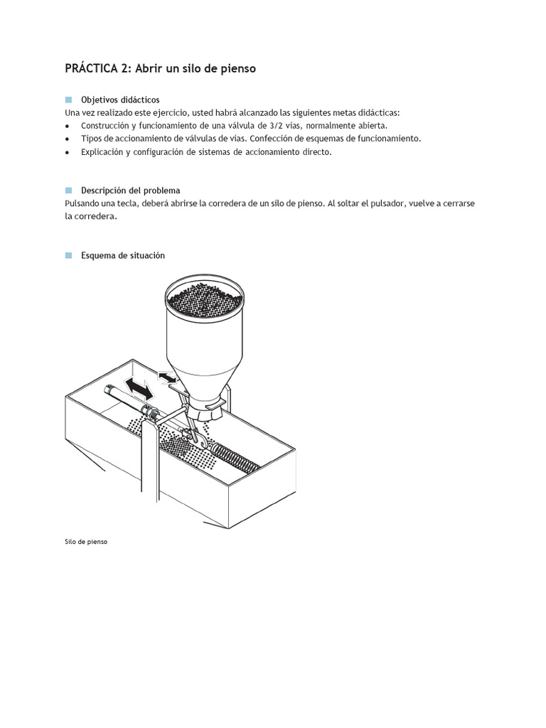 Práctica 2, 3 y 4 Néumatica | PDF | Neumática | Cambiar