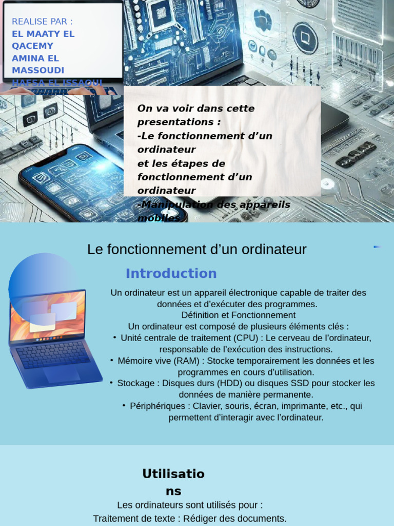 Présentation de Fonctionnement.. | PDF | Démarrage d'un ordinateur | Bios