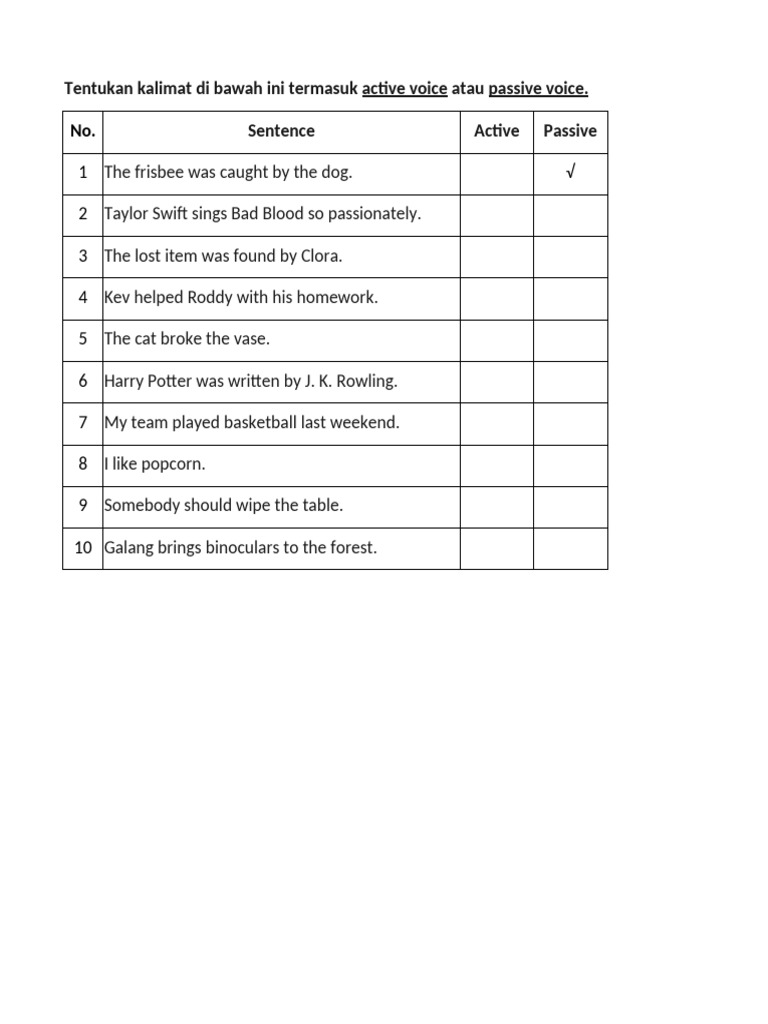 Active Vs Passive | PDF Active Vs Passive | PDF