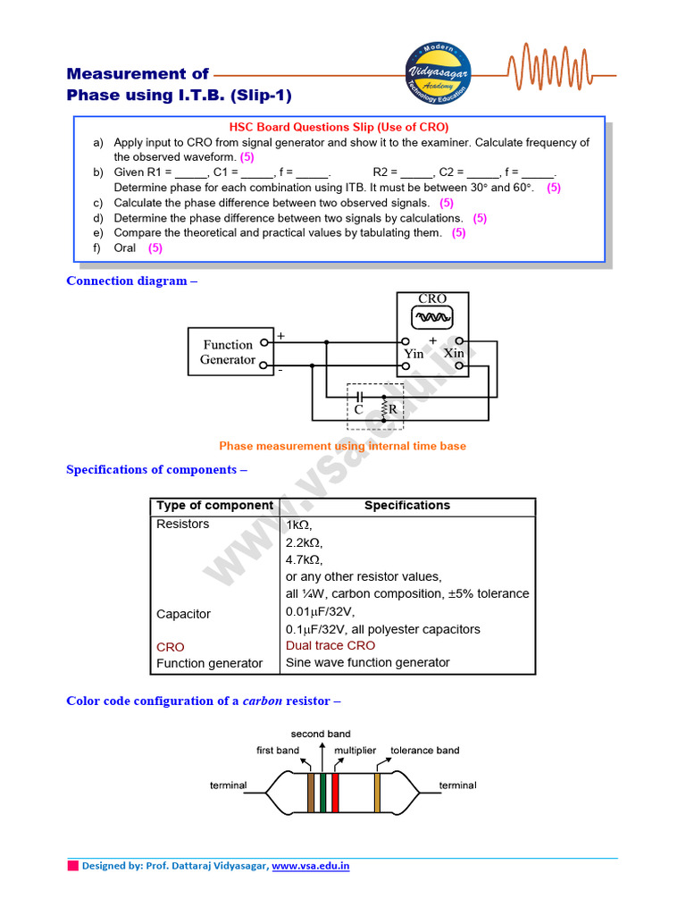 HSC Board Question Papers Slips Paper 1 | PDF | Operational Amplifier | Rectifier