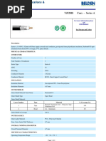 Belden 7814A Cat 6 UTP Cable Specs | PDF