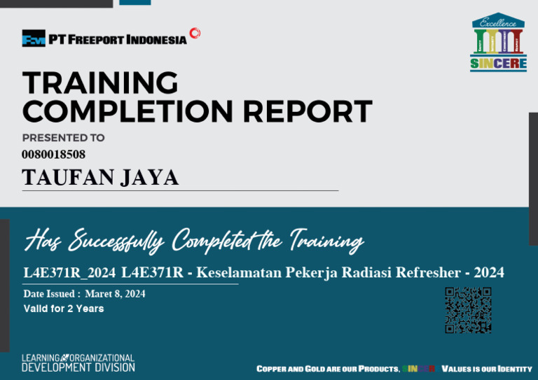 Keselamatan - Pekerja - Radiasi Taufan | PDF