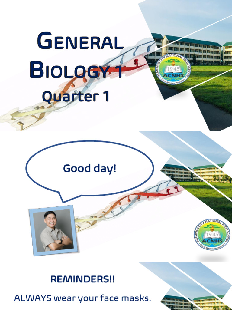 Q1 GB1 - Lesson 5 | PDF | Biology | Histology