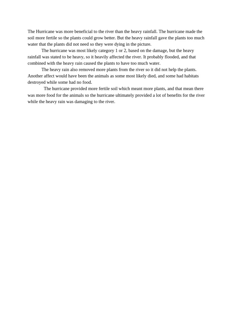 Catastrophic Events And Ecosystems Pdf