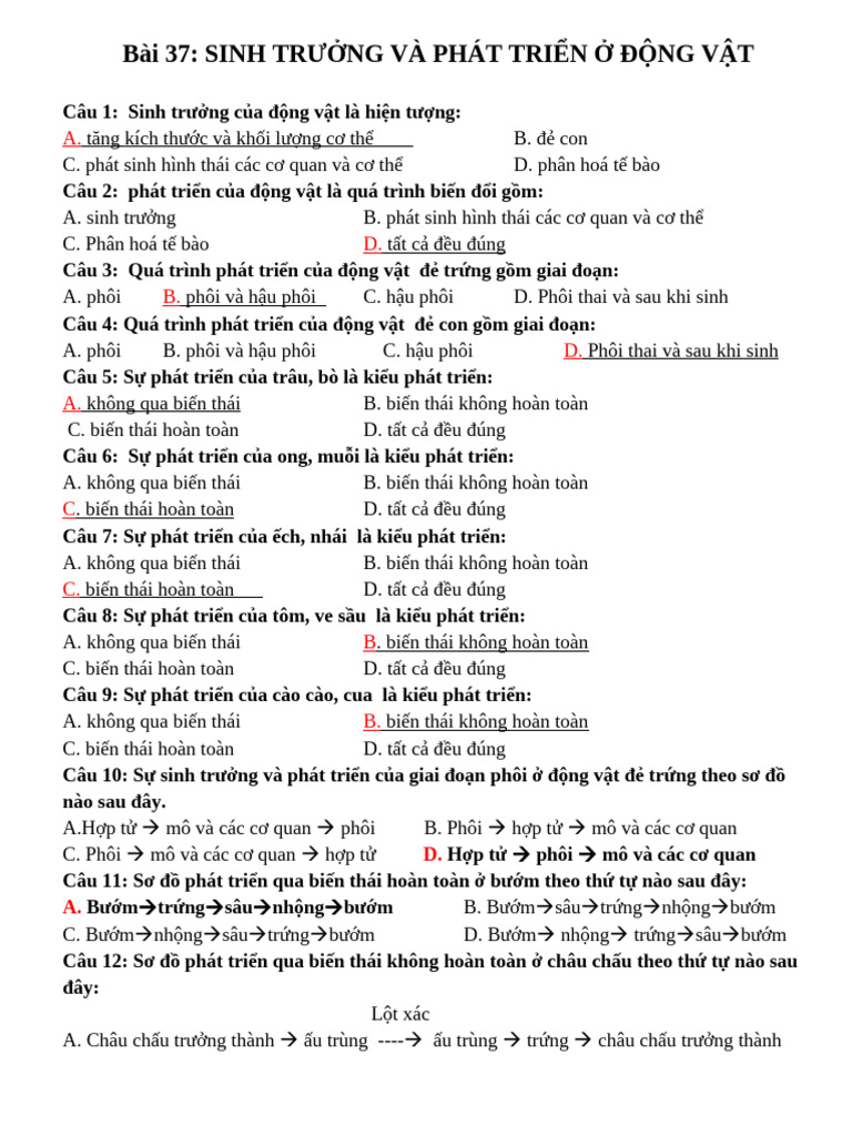 Sinh-Ck2-11 LTT KH | PDF