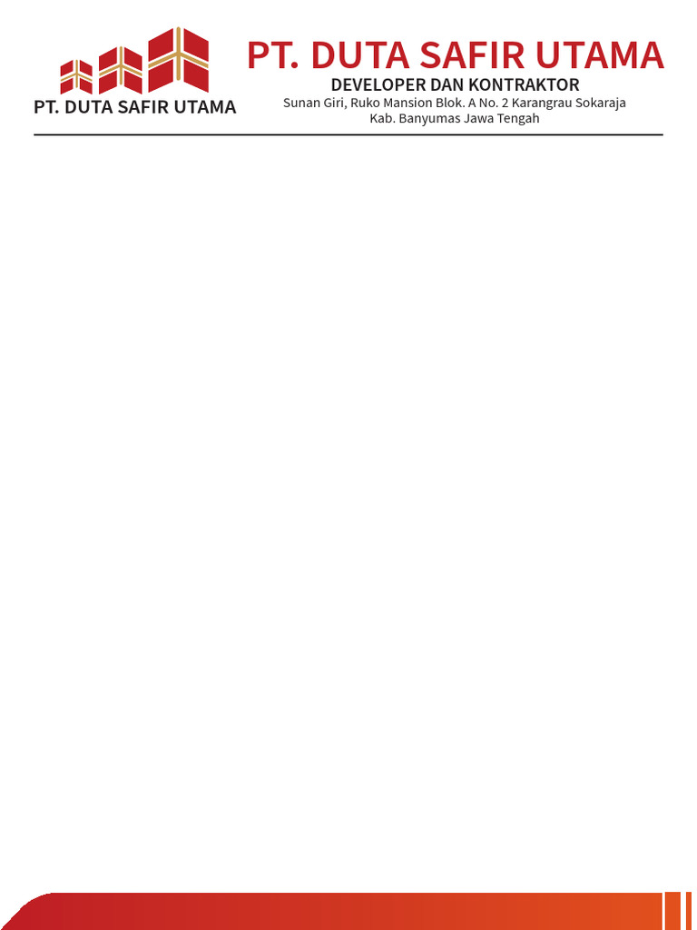 Kop Surat PT DSU | PDF