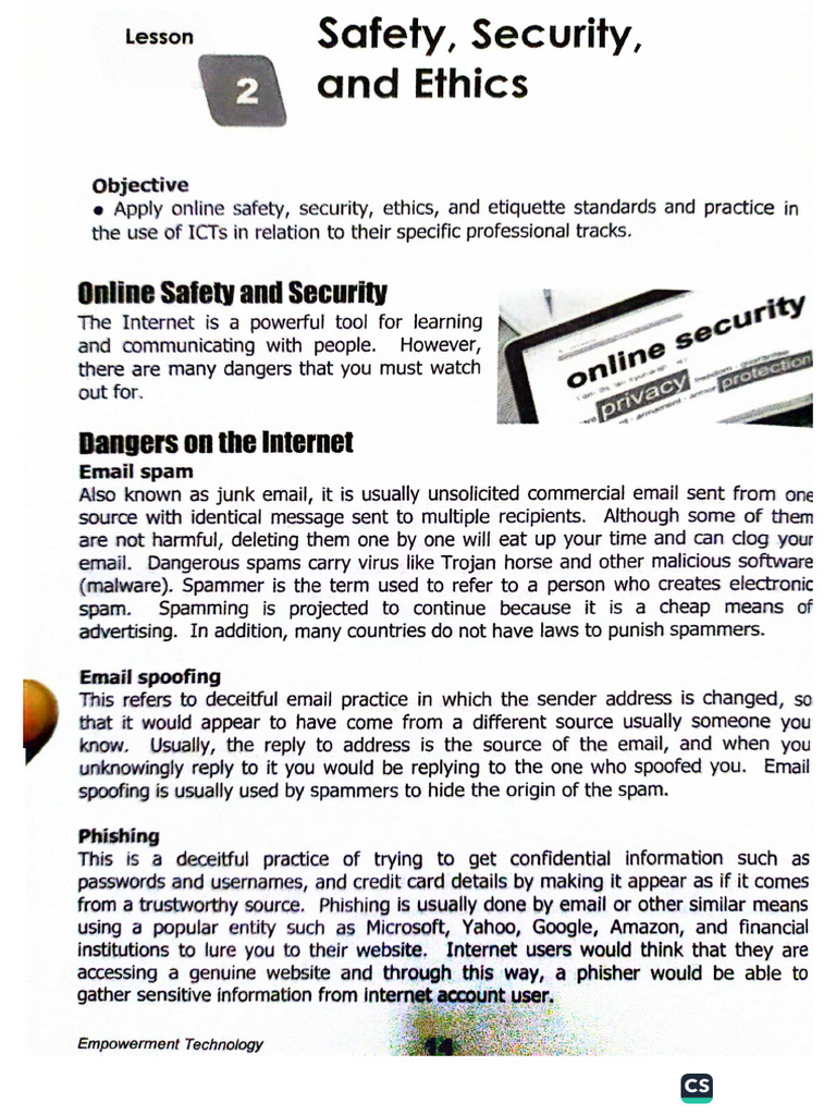 Lesson 2 EmTech | PDF