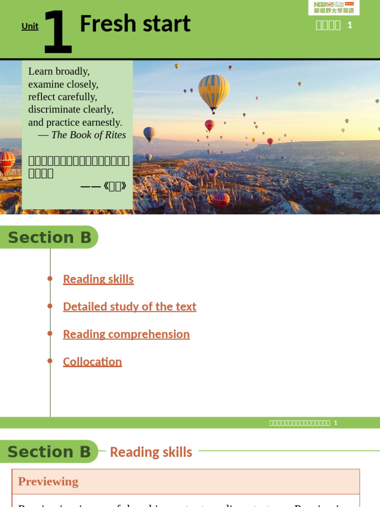 Section B | PDF | Reading Comprehension