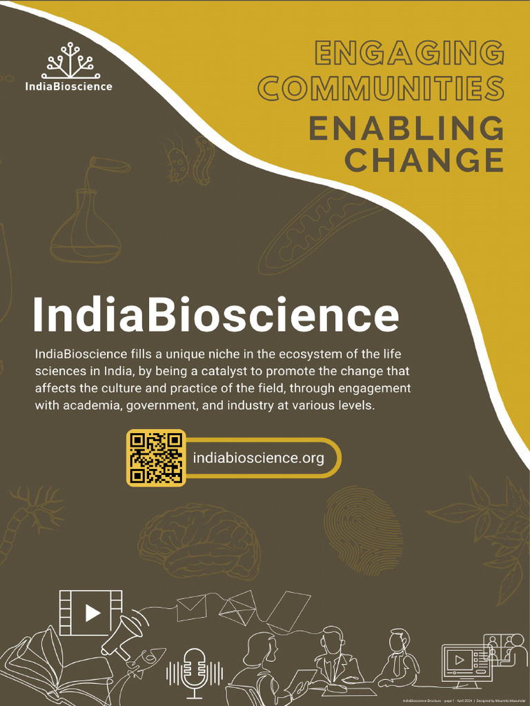 IndiaBioscience Brochure | PDF