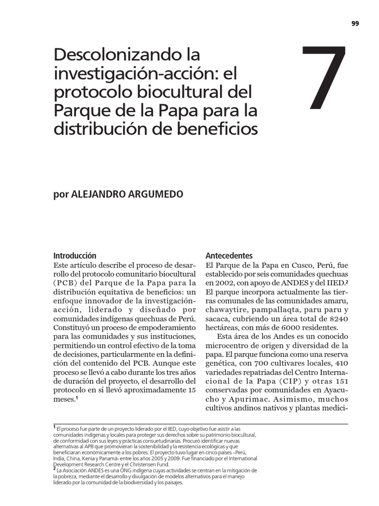 Descolonizando La Investigción Accion | PDF | Conocimiento | Patata