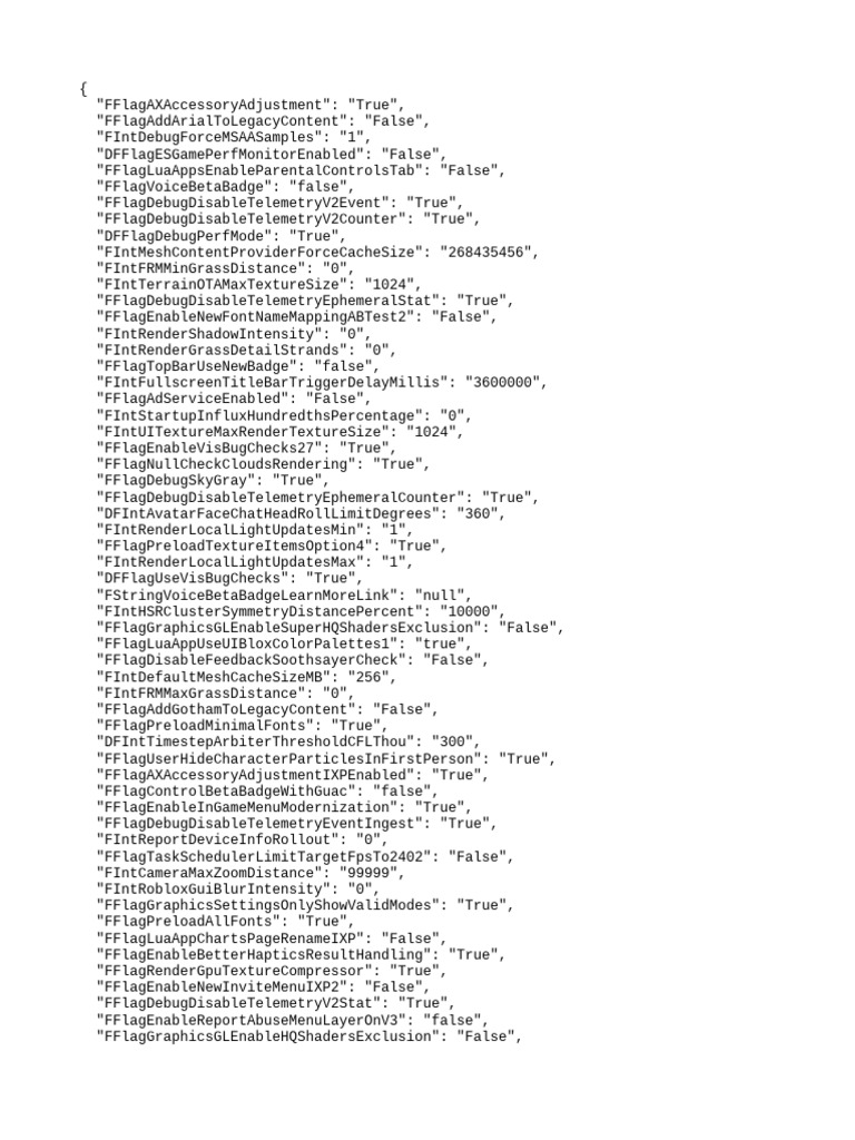 Bhaggo's Oct 2024 Fastflags List | PDF | Statistical Inference ...