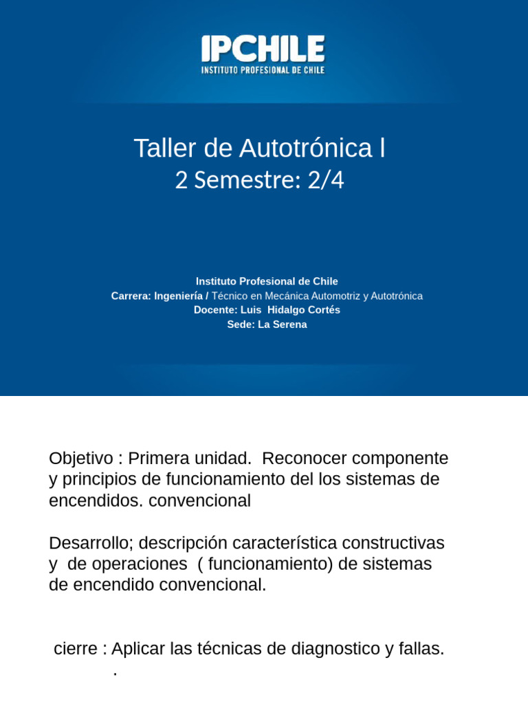 Formato 1A Primera Clase Autotronia 1 Segundo Semestre .21 | PDF | Ciencia y matemática ...
