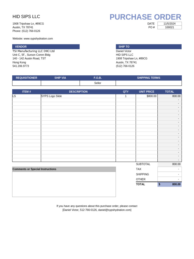 Tsi Syps Logoslide Po100021 | PDF