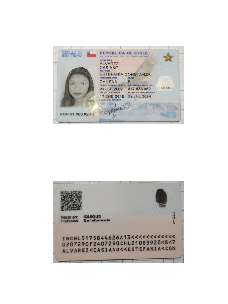 CARNET DE IDENTIDAD ESTEFANÍA .PDF - 20240327 - 200808 - 0000 | PDF