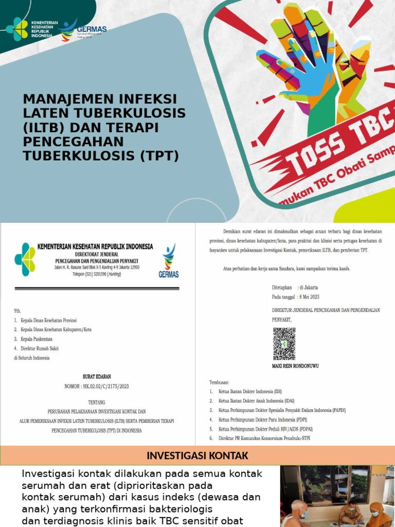 Manajemen ILTB dan TPT pada Kontak TBC | PDF