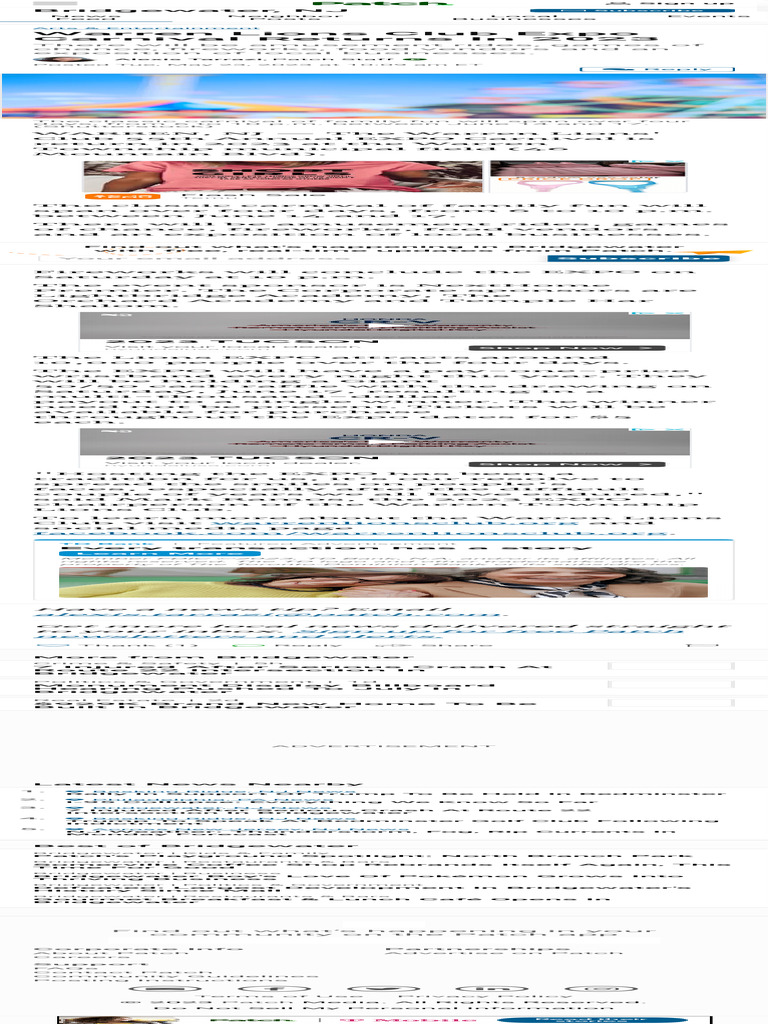 Warren Lions Club Expo Carnival Returns in 2023 Bridgewater, NJ Patch ...