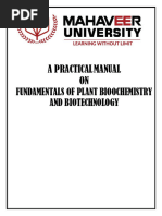 Biochemistry Practical 1 | PDF | Ph | Buffer Solution