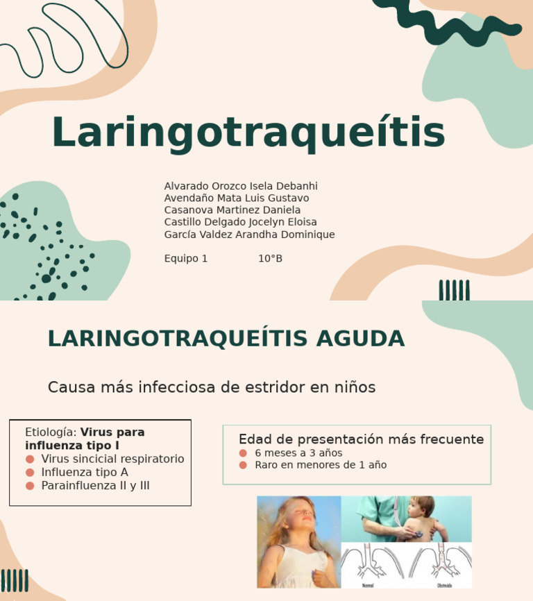 Laringotraqueitis | PDF
