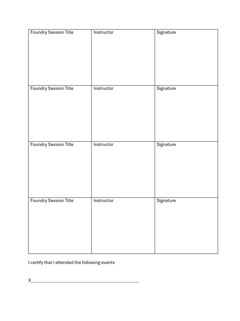 Foundry Extra Credit Form | PDF | Career & Growth