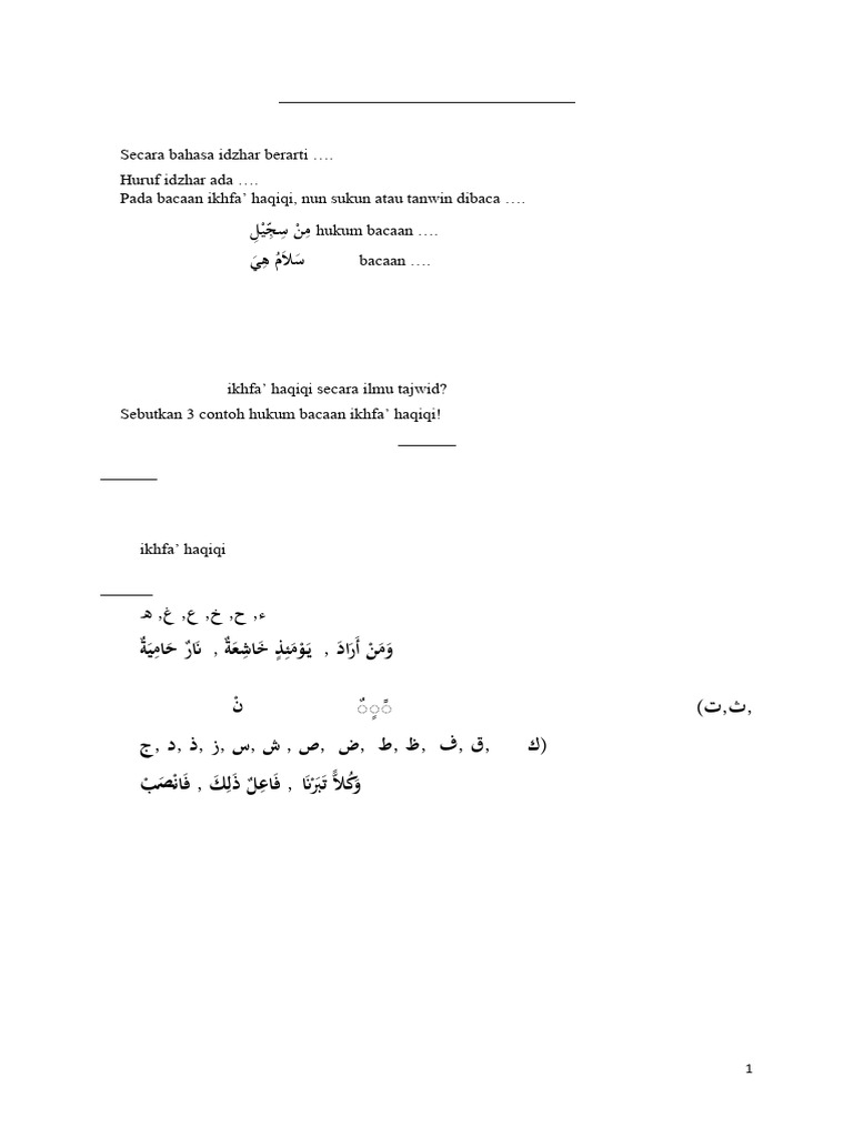Pembahasan Latihan Soal Ash 2 QH | PDF | Agama & Spiritualitas