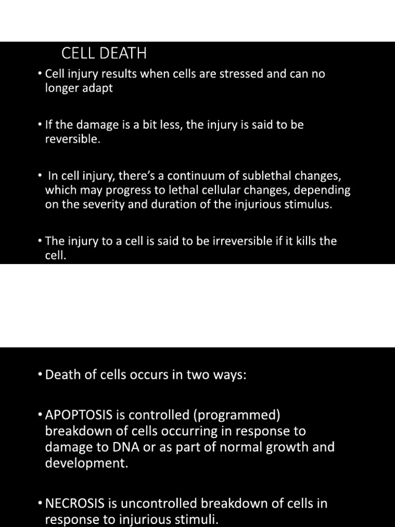 Necrosis | PDF
