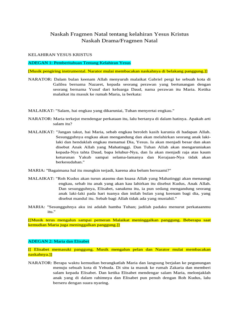 Fragmen Kelahiran | PDF