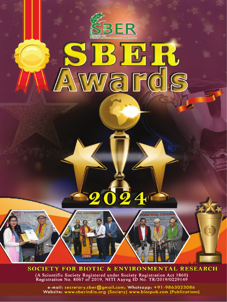 National Awards SBER Brochure 2024 Small | PDF | Plagiarism | Academic ...