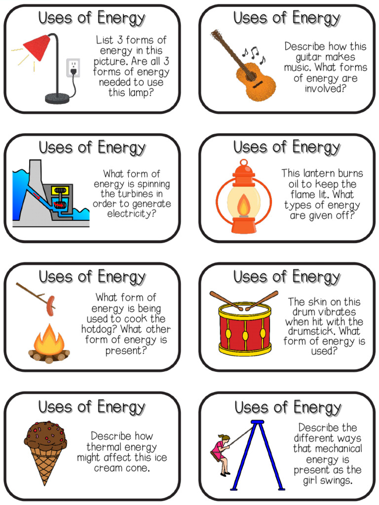 Forms and Uses of Energy Explained | PDF | Nature