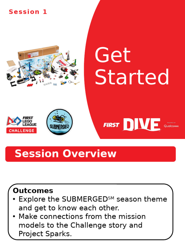 FLL Challenge Submerged Session 1 | PDF | Engineering | Toy Companies ...