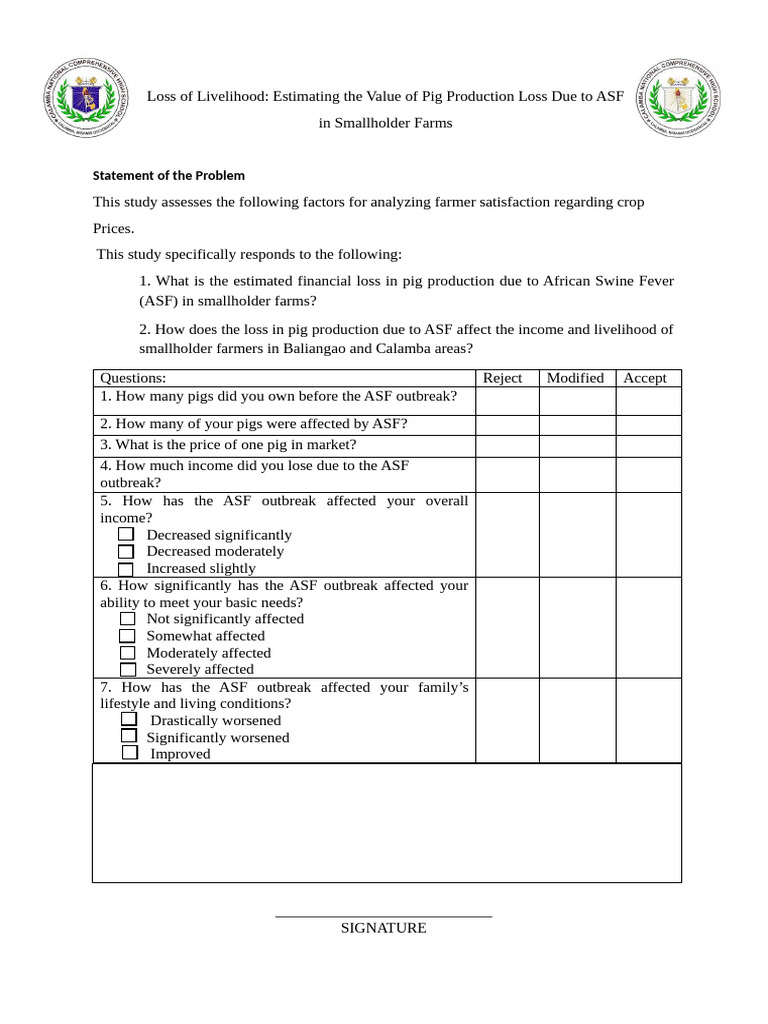 Research Questionnaire Validations | PDF | Wellness