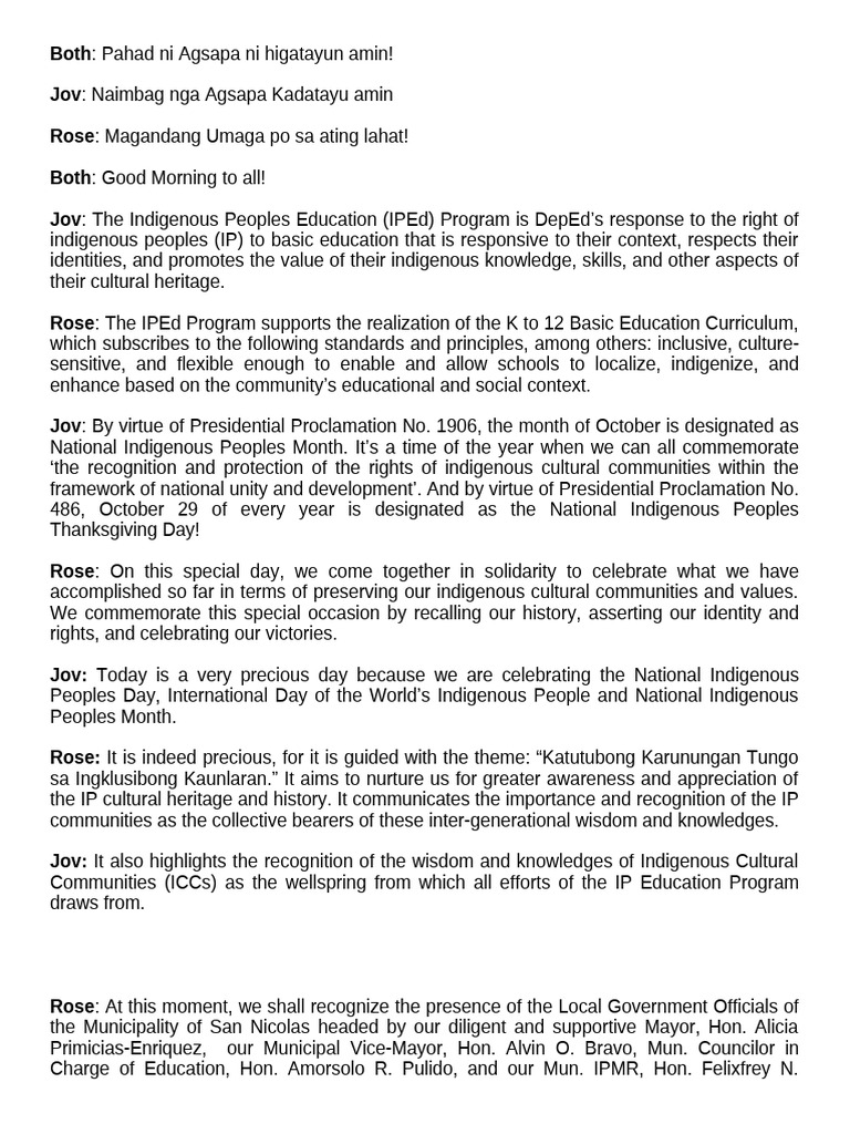 Significance of IPEd Education | PDF