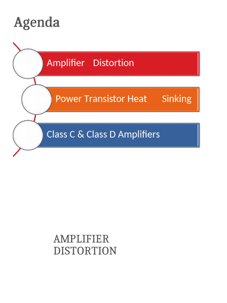 Power Amplifier 2 Pdf Amplifier Distortion