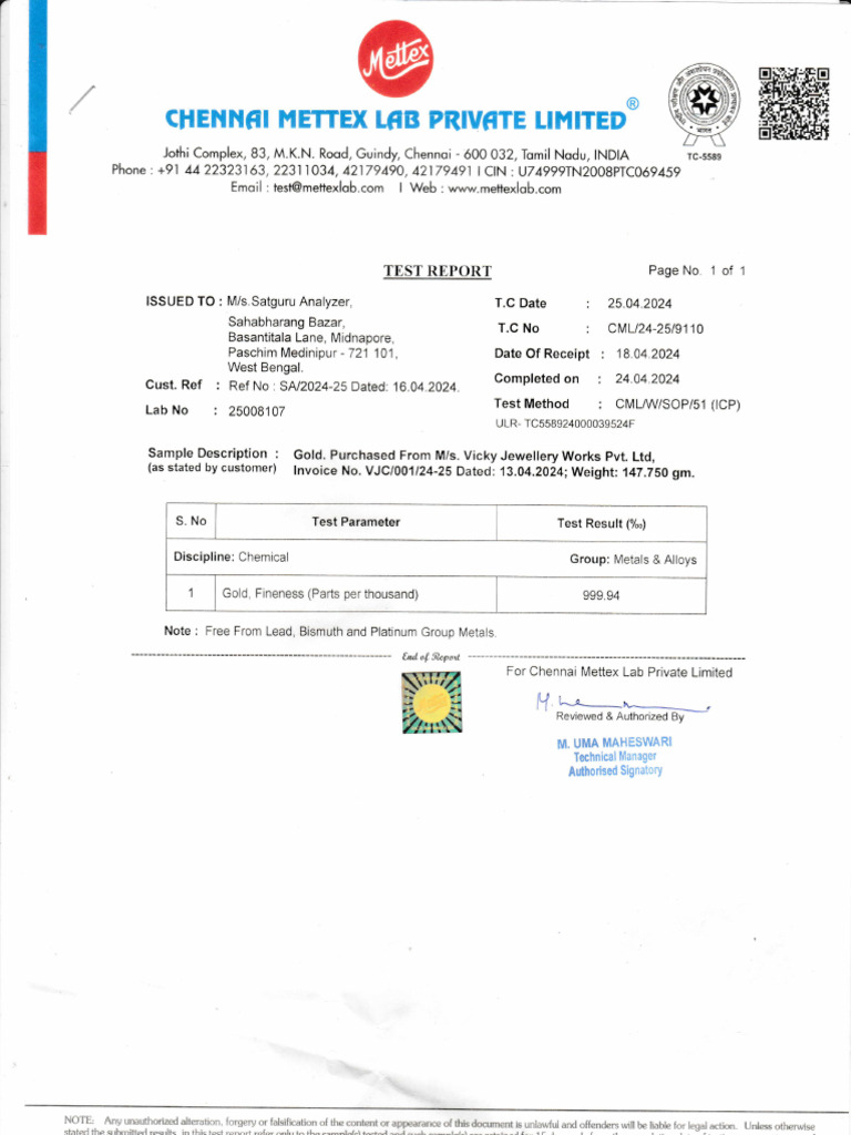 I8l'ffifr: - , Ffi Il 'Ffi | PDF | Precious Metals | Chemistry