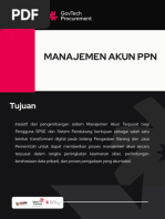 Panduan Pembuatan Akun Inaproc Untuk Penyedia | PDF