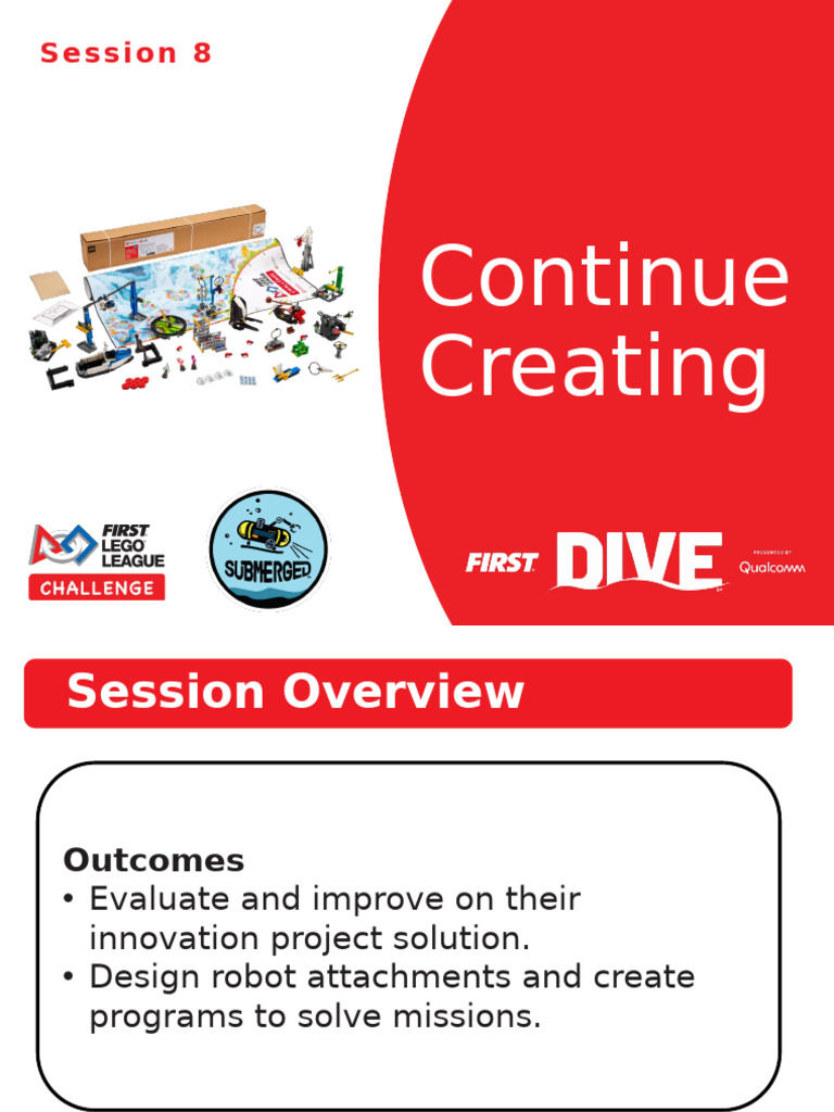 FLL Challenge Submerged Session 8 | PDF | Lego