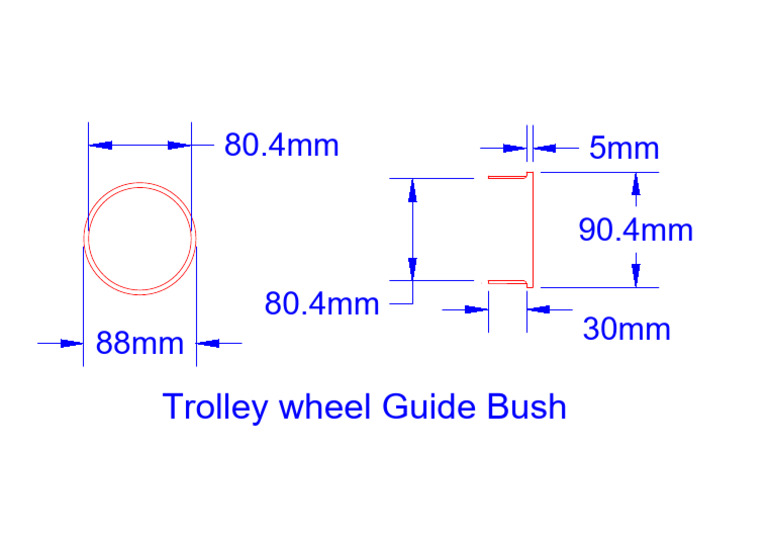 Trolley Wheel Guide Bush | PDF