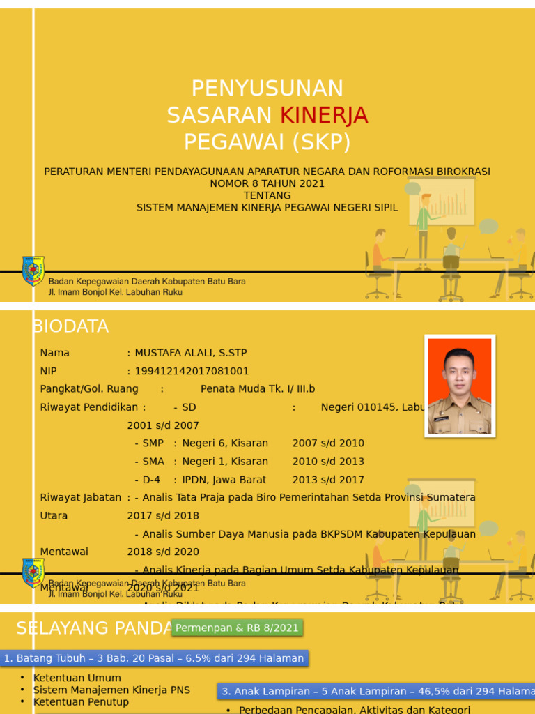 Sasaran Kinerja Pegawai (SKP) | PDF | Bisnis