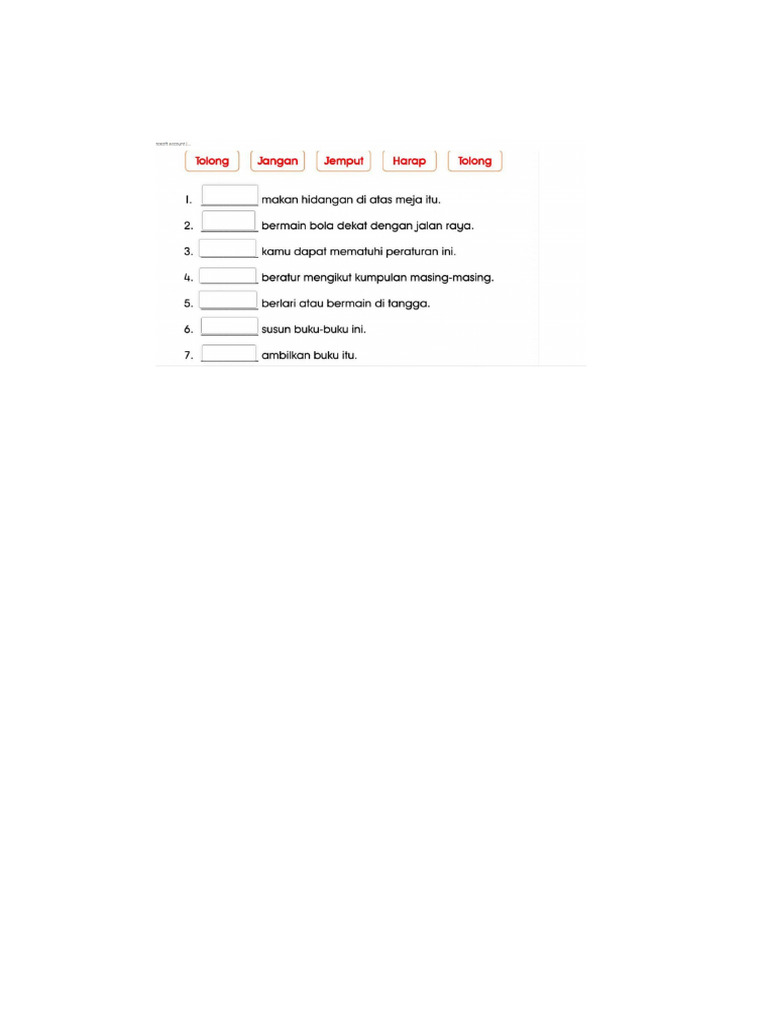 Kata Perintah | PDF