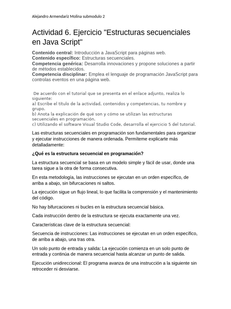 Actividad 3 | PDF | Programación de computadoras | Script Java