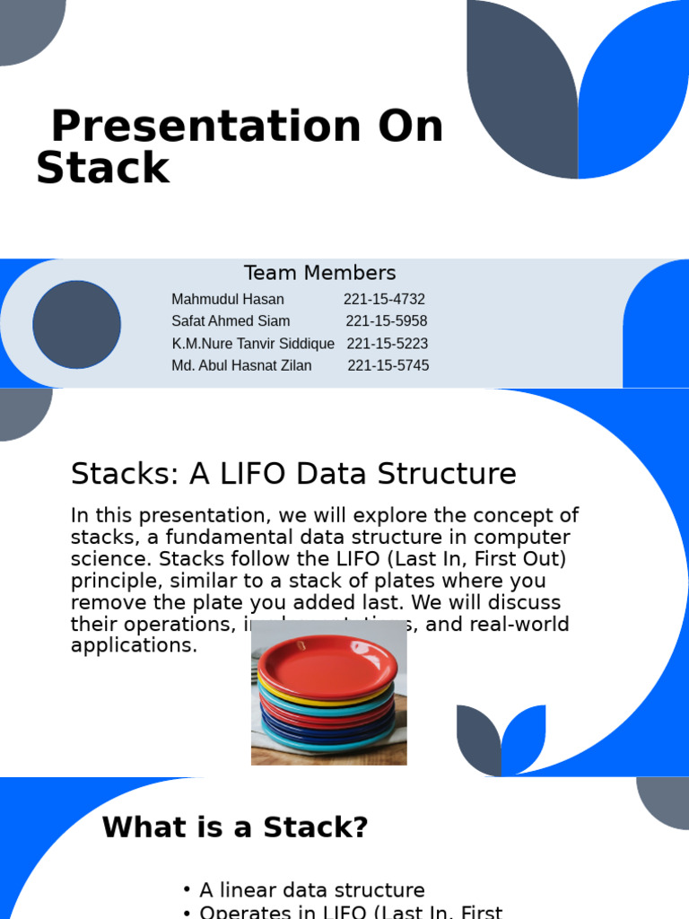 Data Structure Presentation | PDF