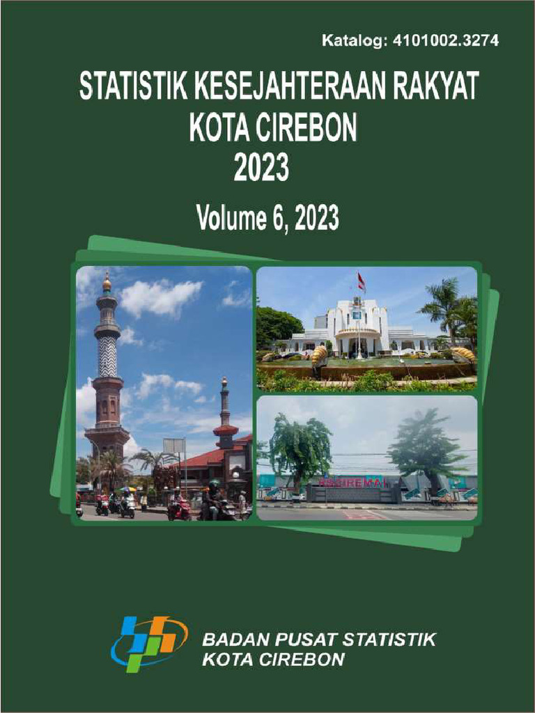 Statistik Kesejahteraan Rakyat Kota Cirebon 2023 | PDF
