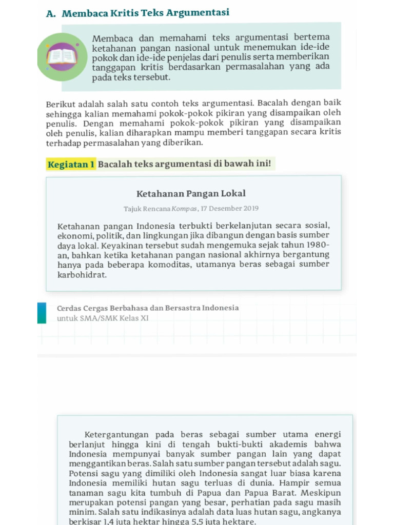 Teks Argumentasi | PDF