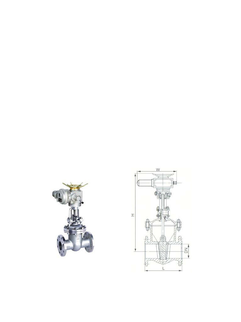 Electric Gate Valve Z941H Overview | PDF | Home & Garden