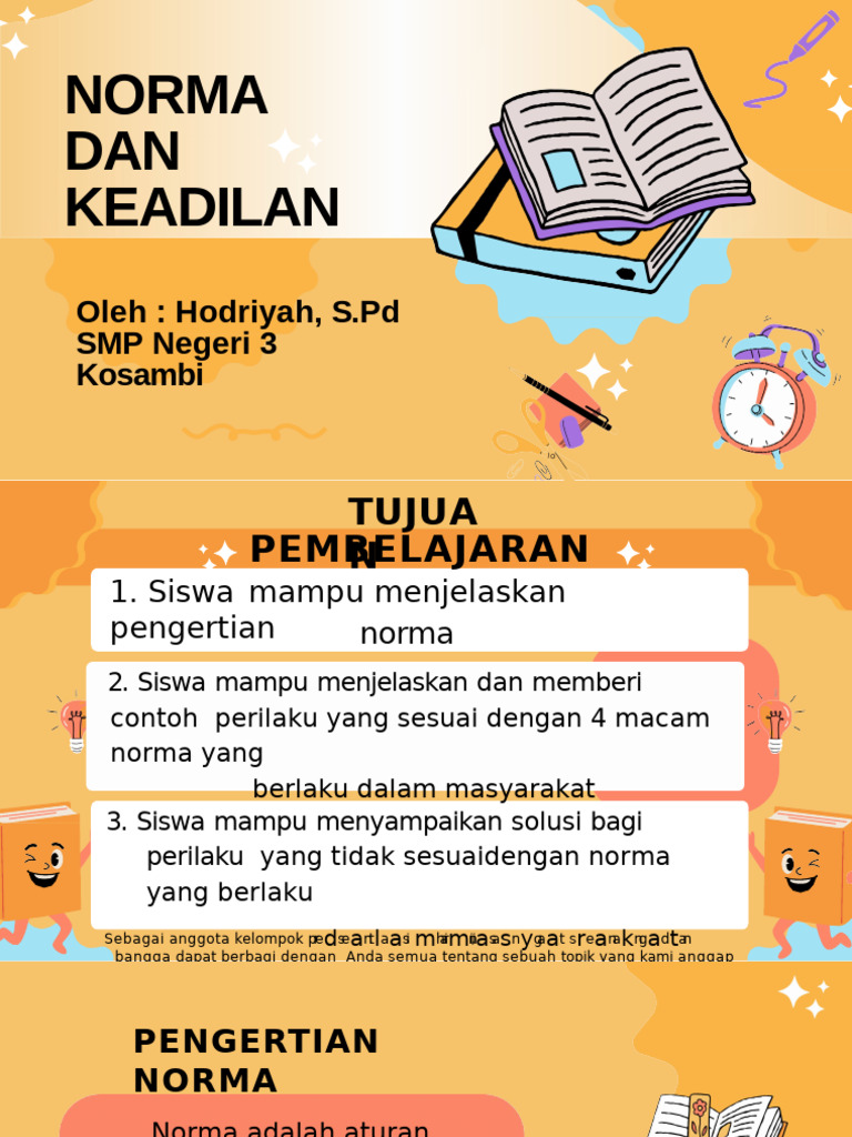 Pengertian dan Macam Norma Keadilan | PDF | Gaya Hidup