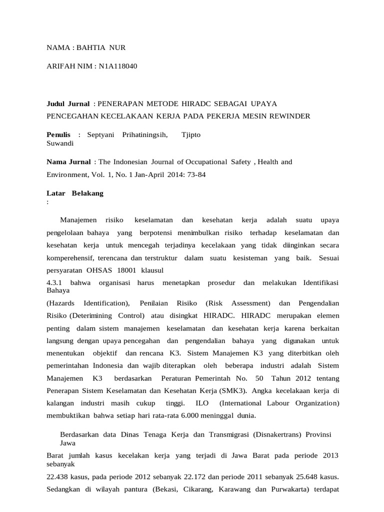 Penerapan Metode Hiradc | PDF | Bisnis | Komputer