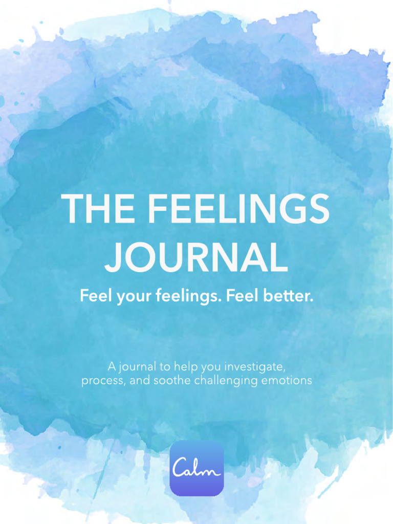 Adult Feelings Journal Guide PDF | PDF | Anxiety | Feeling