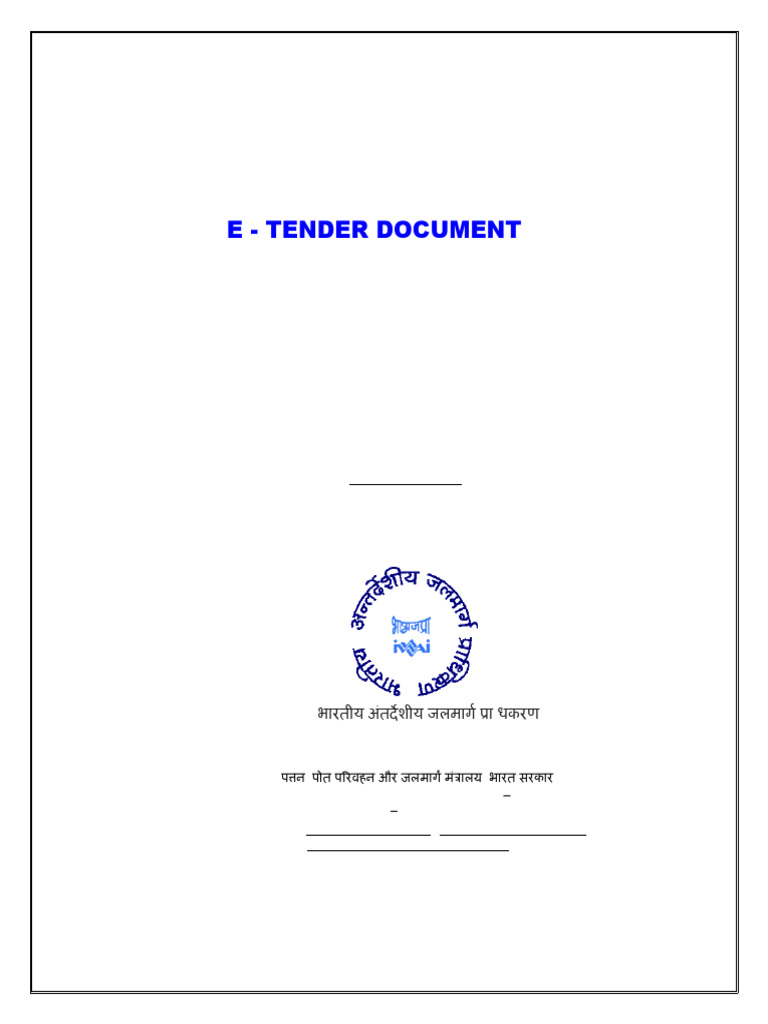 Tender Manpower | PDF | Employment | Port